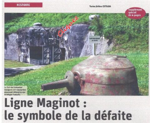 Ligne Maginot Le Symbole de la défaite | Pupille de la nation et Orphelin de guerre